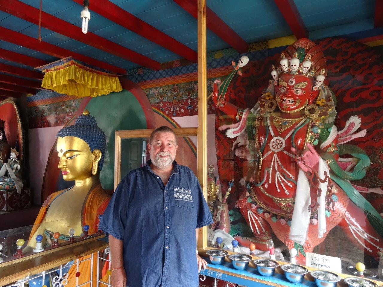22. Two story Buddha statue inside Temple – Double Dutch World Safari